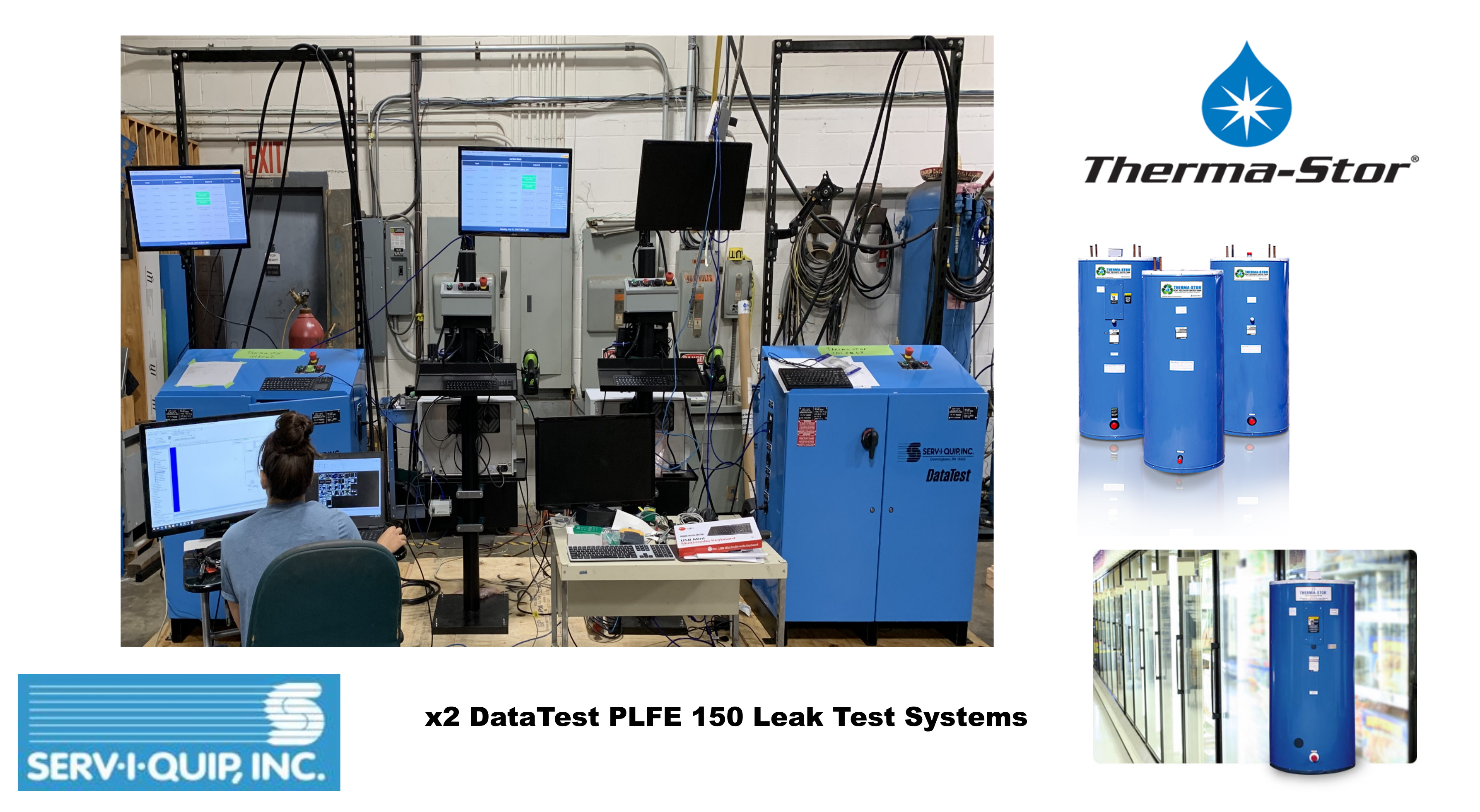 Therma-Stor ready to receive two DataTest PLFE 150 Leak Test Systems ...